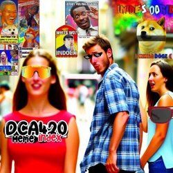 Live DCA420 Meme Index koers koers in euro (€) en dollar ($) - Newsbit